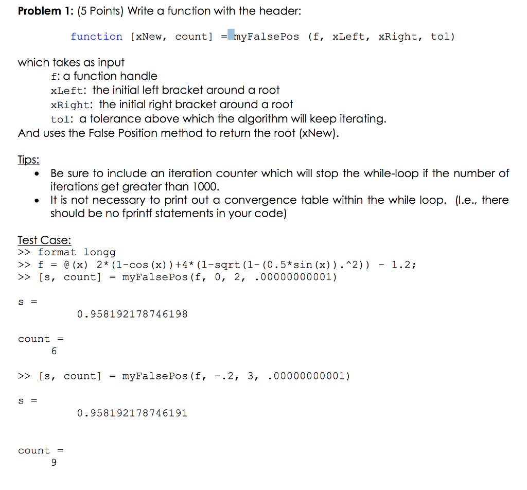 Solved Problem 1 5 Points Write A Function With The 2924