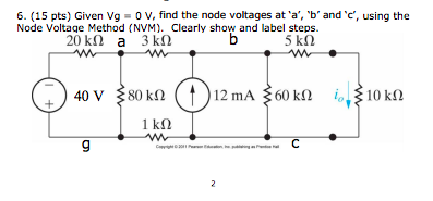 Solved 4. (10 pts) Use voltage and current dividers to find | Chegg.com