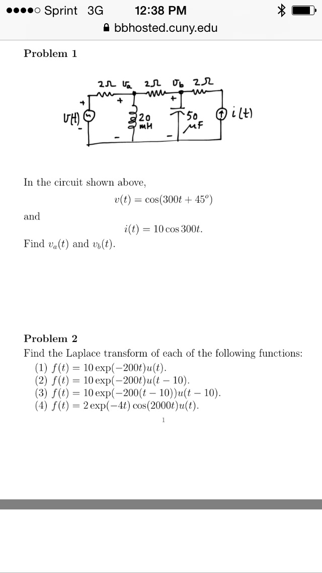 Solved Express the function f(t) shown in the figure using | Chegg.com