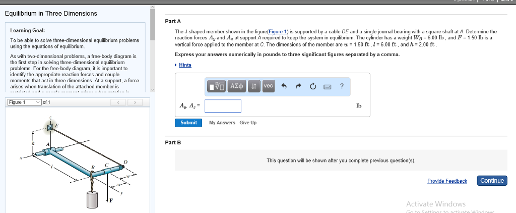 Solved To be able to solve three-dimensional equilibrium | Chegg.com