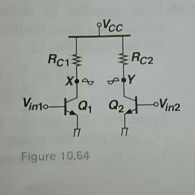 Solved 18 10.7. Determine common-mode level voltage for Fig. | Chegg.com