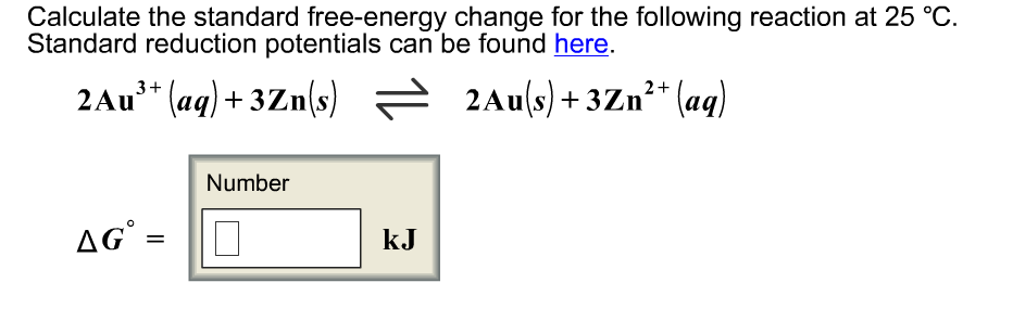 Solved Calculate the standard free-energy change for the | Chegg.com