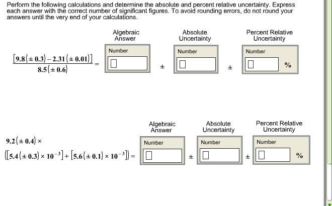 Solved Perform the following calculations and determine the | Chegg.com