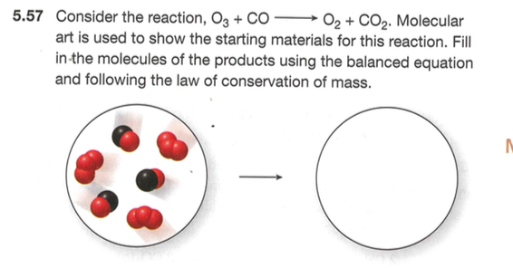 Solved 5.57 Consider the reaction, O3 + CO right arrow O2 + | Chegg.com