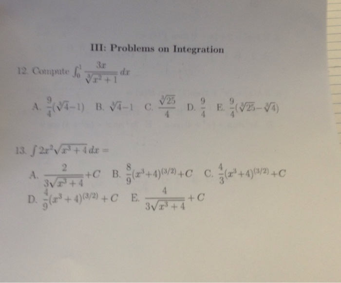 Solved Compute integral^1_0 3x/3 squareroot x^2 + 1 dx | Chegg.com