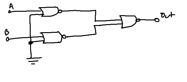 Solved Develop a truth table for the TTL gate circuit shown | Chegg.com