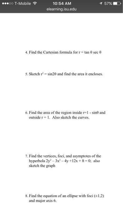 Solved Find the Cartesian formula for r = tan theta sec | Chegg.com