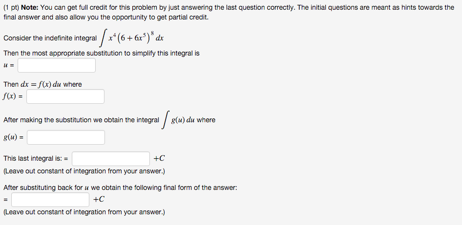 Solved Consider the indefinite integral integral x^4 (6 + | Chegg.com Solved Consider the indefinite integral integral x^4 (6 + | Chegg.com