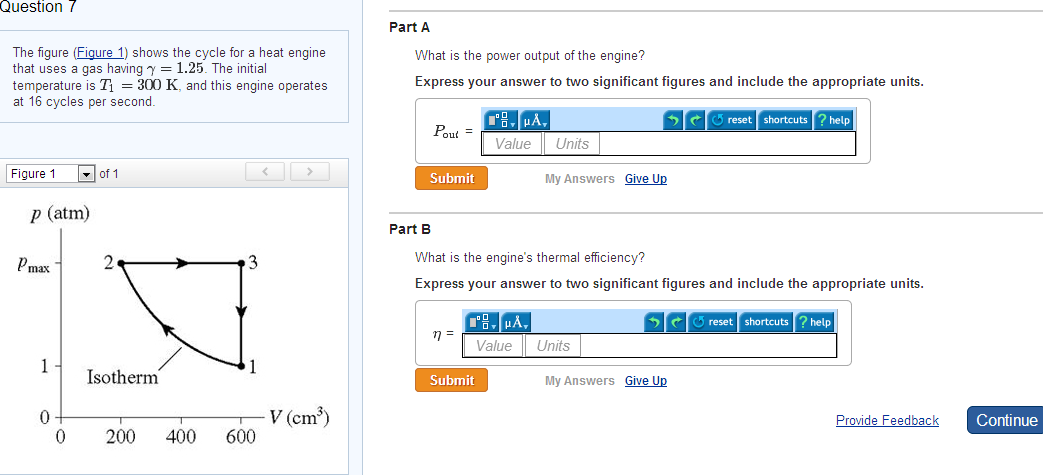 Solved The figure (Figure 1) shows the cycle for a heat | Chegg.com