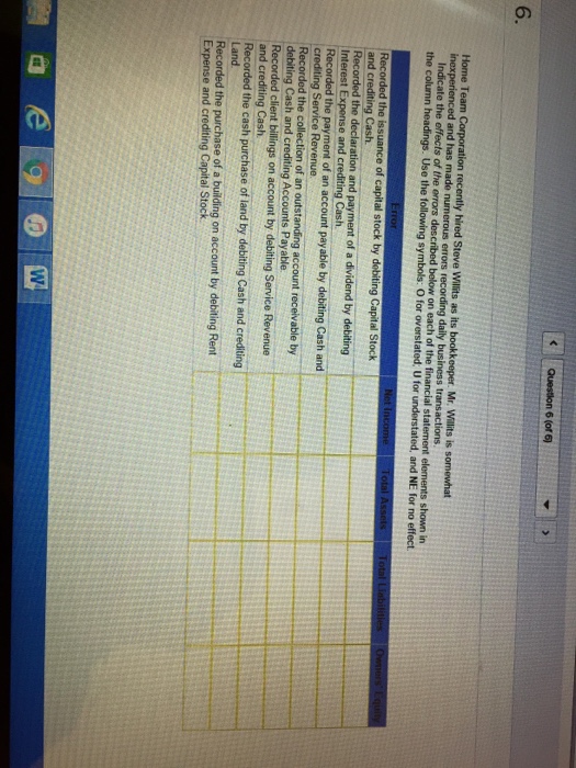 Solved Home Team Corporation recently hired Steve Willits as | Chegg.com
