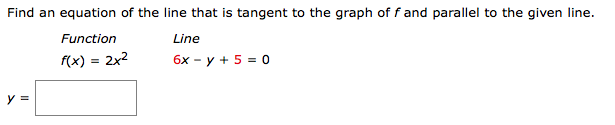 Solved Find an equation of the line that is tangent to the | Chegg.com