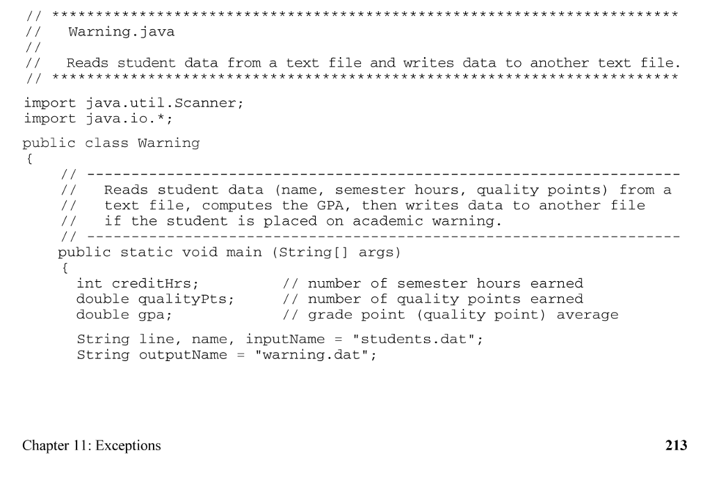 Solved Reading from and Writing to Text Files Write a | Chegg.com