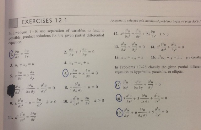Solved Use Separation Of Variables To Find If Possible