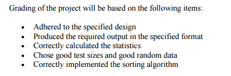The first project involves benchmarking the behavior | Chegg.com
