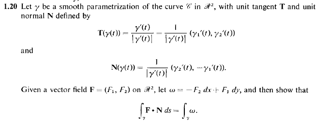 Solved 1.20 Let ? be a smooth parametrization of the curve | Chegg.com