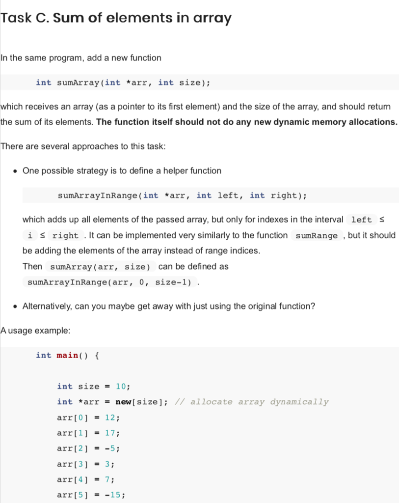 Solved Write a C++ program following the instructions | Chegg.com