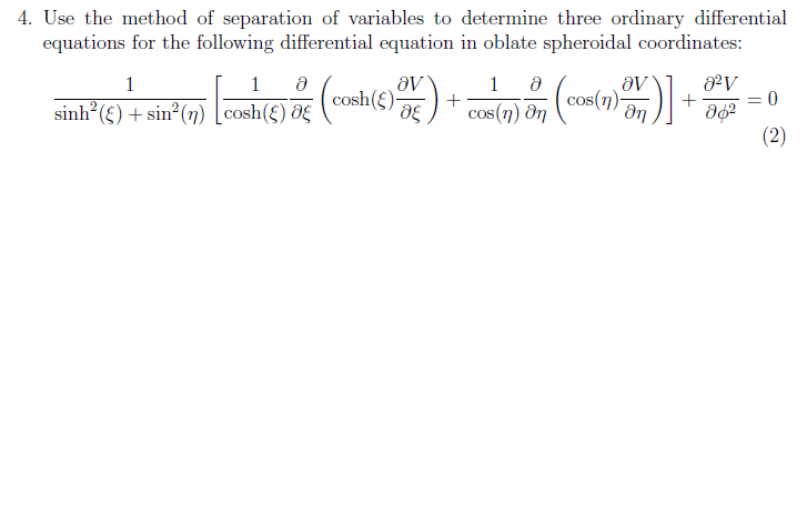 Use the method of separation of variables to | Chegg.com