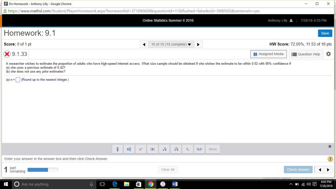 Solved P Do Homework Anthony Lilly Google Chrome https:// | Chegg.com