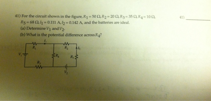 Solved: For The Circuit Shown In The Figure, R1 = 50 Ohm, ... | Chegg.com
