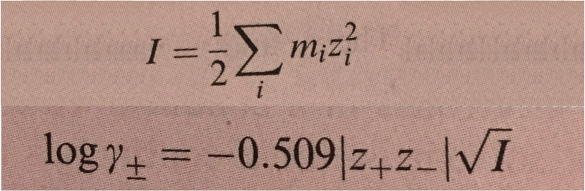 Solved Hints: (1) calculate ionic strength and the mean | Chegg.com