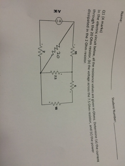 Solved In the electric circuit below, all the resistance | Chegg.com