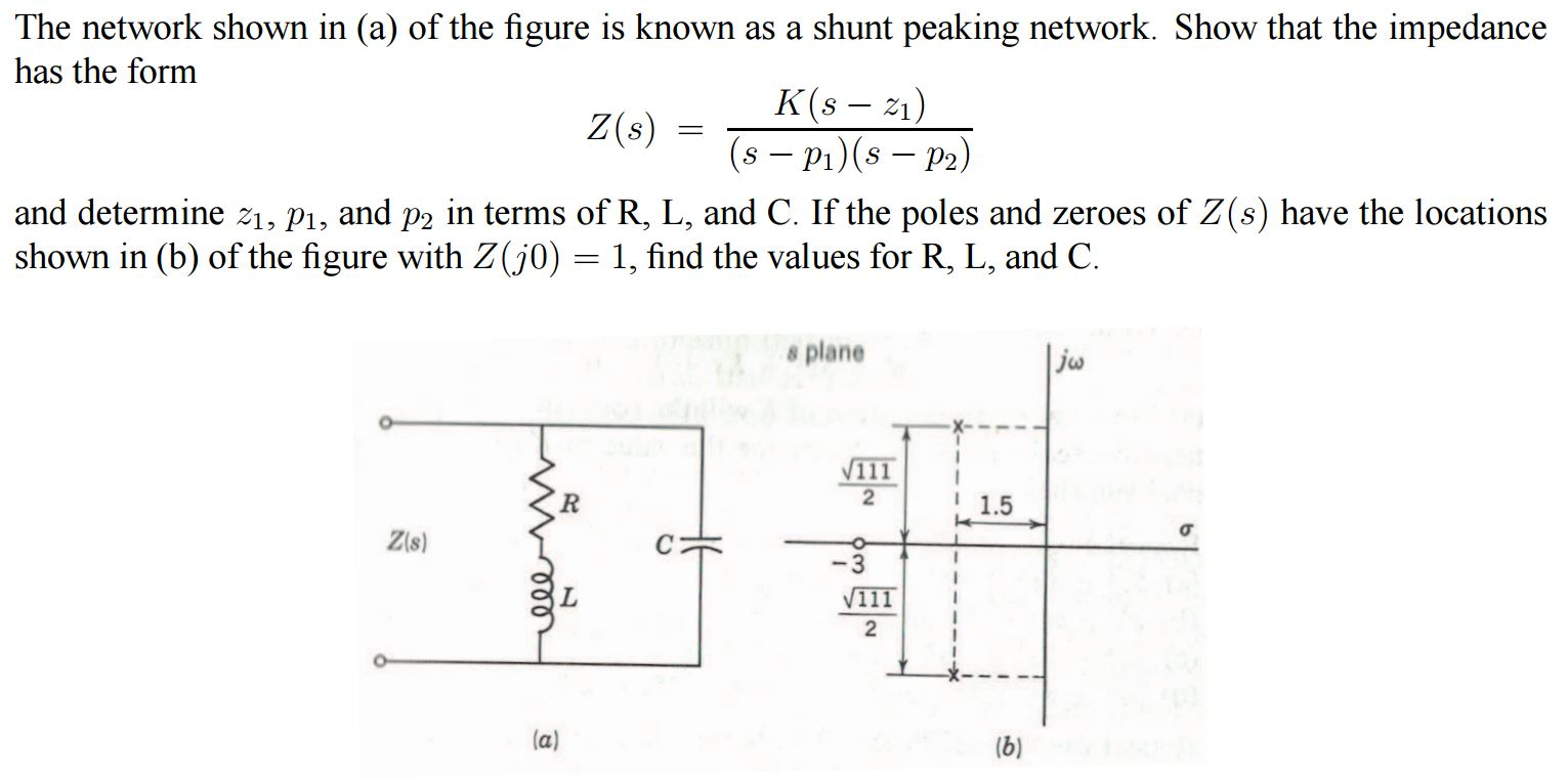 Solved The network shown in (a) of the figure is known as a | Chegg.com