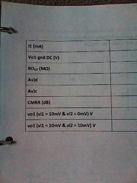 Solved 3. Analyzer the following circuit given the following | Chegg.com