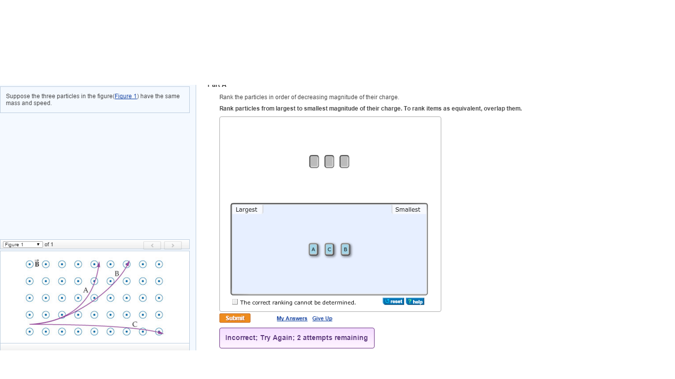 Solved Suppose the three particles in the figure(Figure 1) | Chegg.com