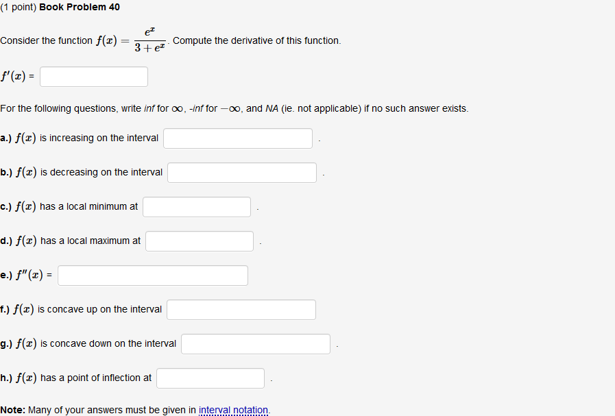 Solved (1 point) Book Problem 35 Consider the function f(z)- | Chegg.com