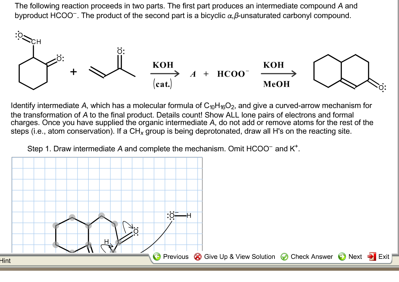 Solved The following reaction proceeds in two parts. The | Chegg.com