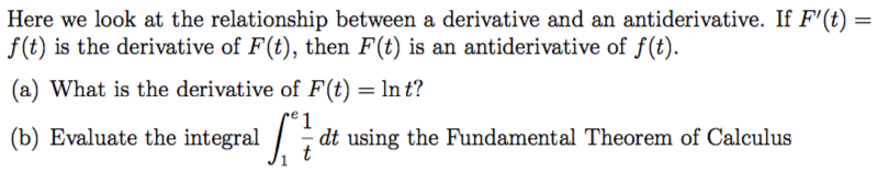 Solved Here we look at the relationship between a derivative | Chegg.com