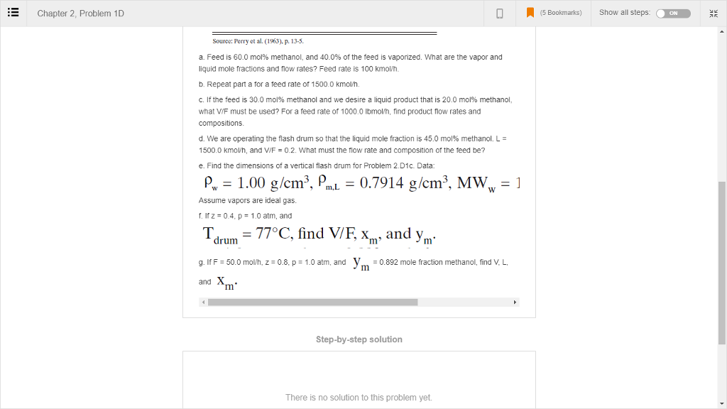 Solved For part e the MW of water is 18.01 and the MW of | Chegg.com