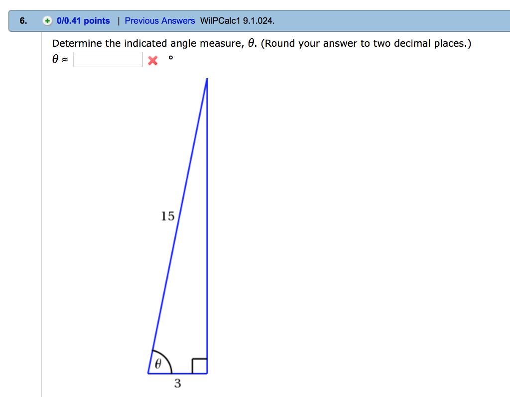 Solved Determine the indicated angle measure, theta. | Chegg.com