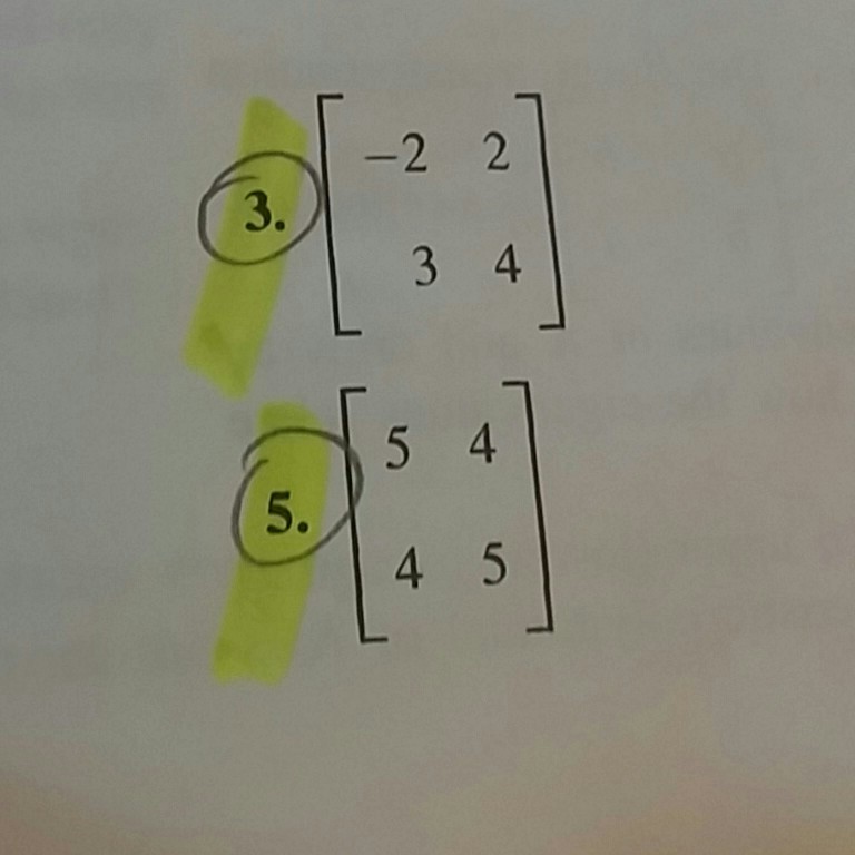 Solved Exercises 3-12. Find the eigenvalues and an | Chegg.com