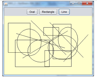 PART ONE Drag the mouse to draw random color filled | Chegg.com