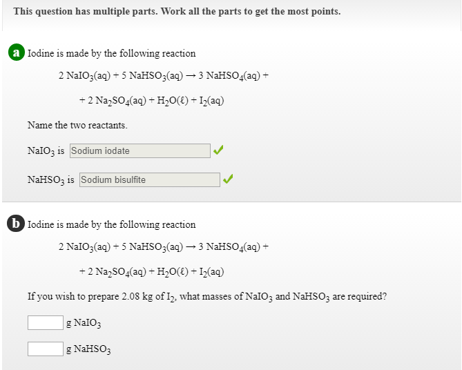 Solved This question has multiple parts. Work all the parts | Chegg.com