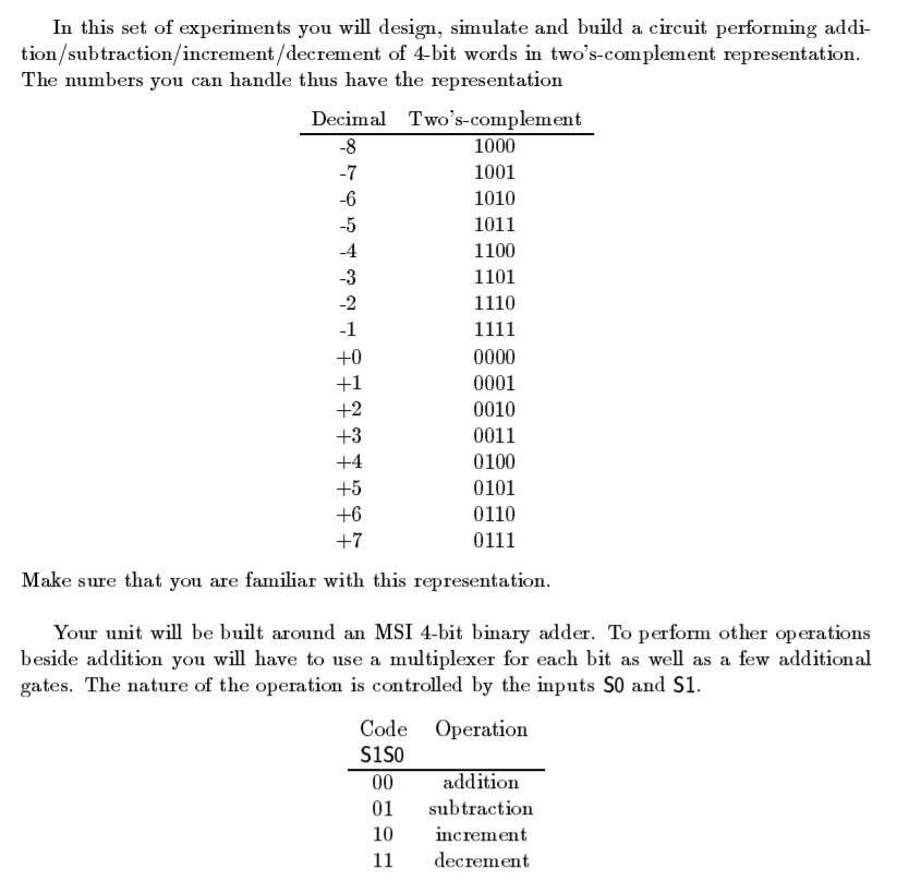 Solved In This Set Of Experiments You Will Design Simulate