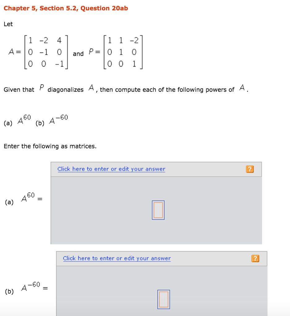 Solved Chapter 5 Section 5 2 Question 20ab Let 1 2 4 1 1