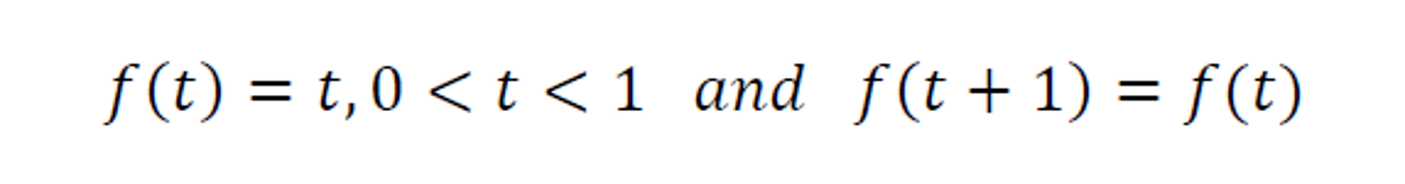 Solved Graph this function and describe f(t) = t, 0