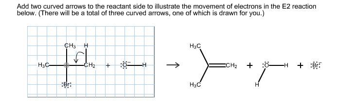 Solved Add two curved arrows to the reactant side to | Chegg.com