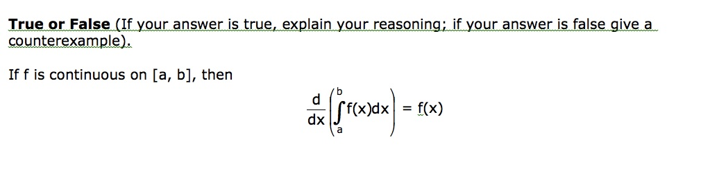 Solved True or False (If your answer is true, explain your | Chegg.com