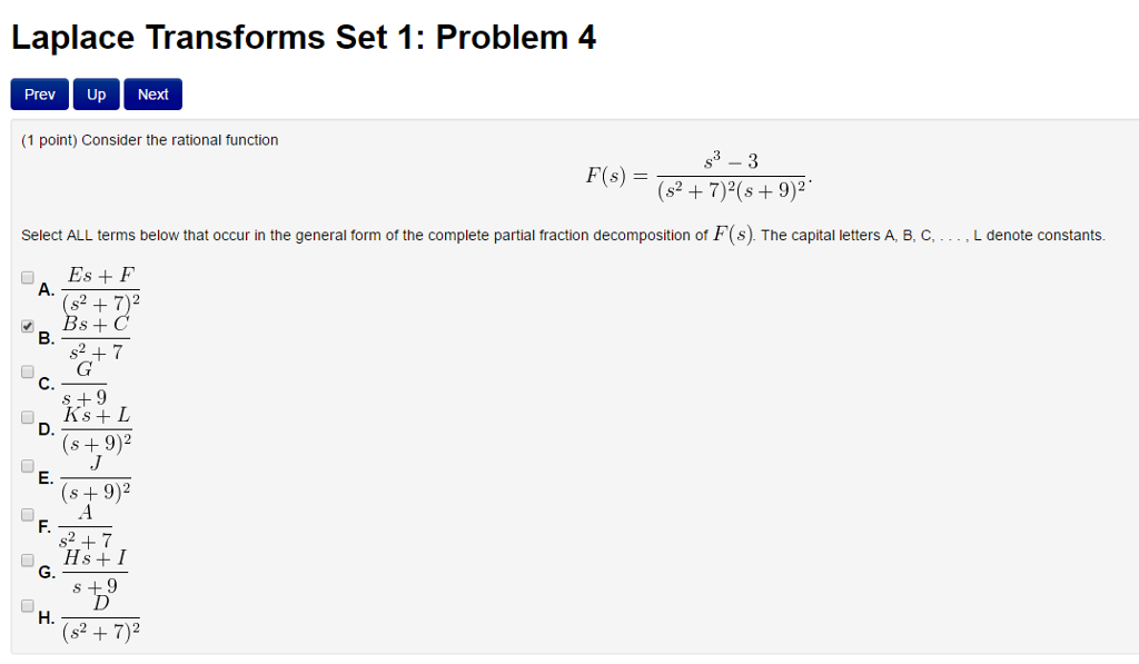 Solved Consider the rational function F(s) = s^3 - 3/(s^2 + | Chegg.com