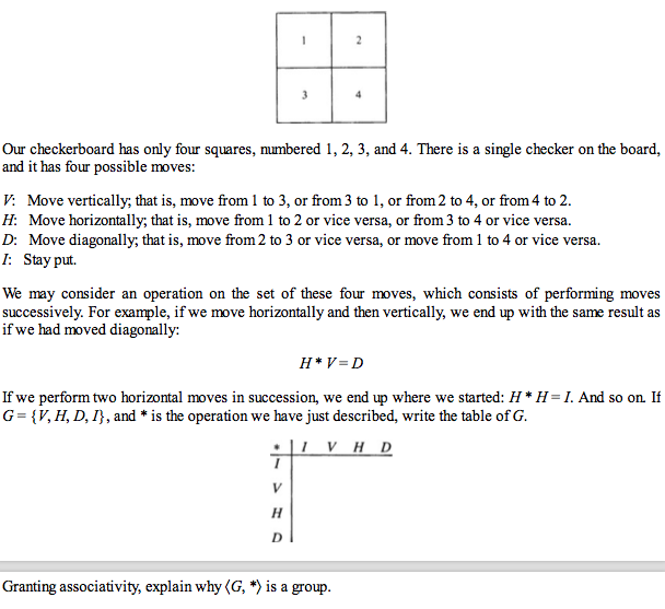 Solved Our checkerboard has only four squares, numbered 1, | Chegg.com