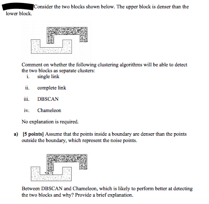 Solved Consider the two blocks shown below. The upper block | Chegg.com