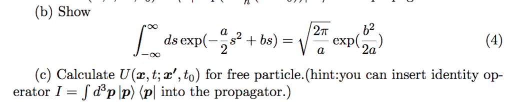 2. propagator of fre particle. Ifthe Hamiltonian s | Chegg.com