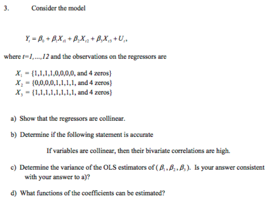 Solved Consider the model y_t = beta_0 + beta_1 X_t 1 + | Chegg.com