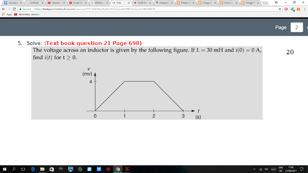 Solved ← → C Secure ! | Chegg.com