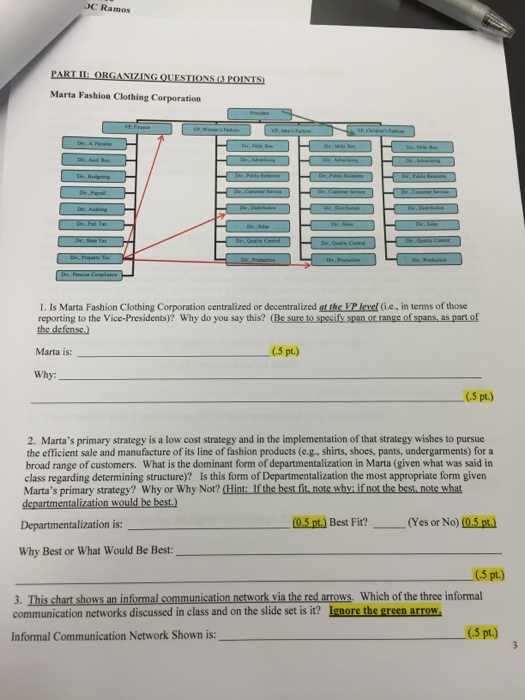Solved Sincerely, Prof Ramos BRIEF ANSWER QUESTIONS: Write | Chegg.com