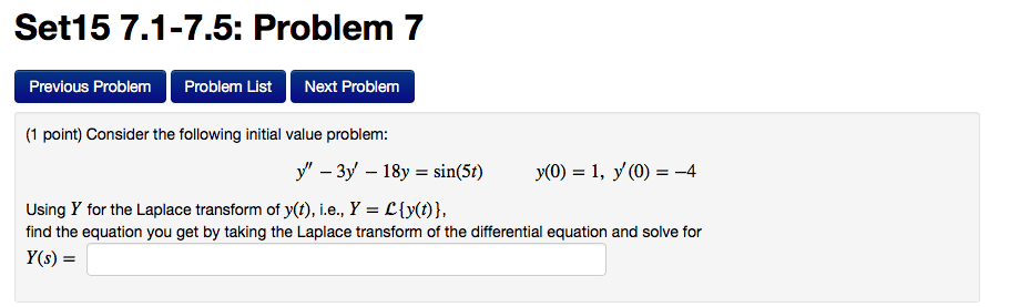 Solved Set15 71 75 Problem 7 Previous Problem Problem 2563