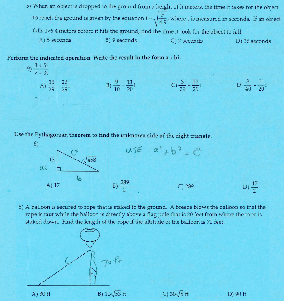 Solved When An Object Is Dropped To The Ground From A Height